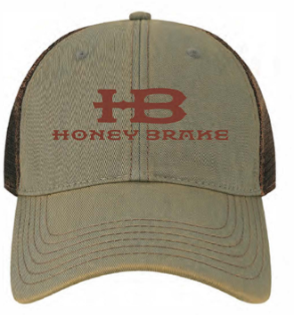 Honey Brake Greaser Mesh Back Trucker Grey